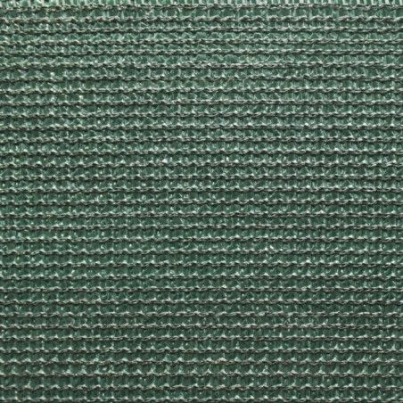 Brise Vue Toile Tissée 10 m Vert Foncé Haie Synthétique PEHD